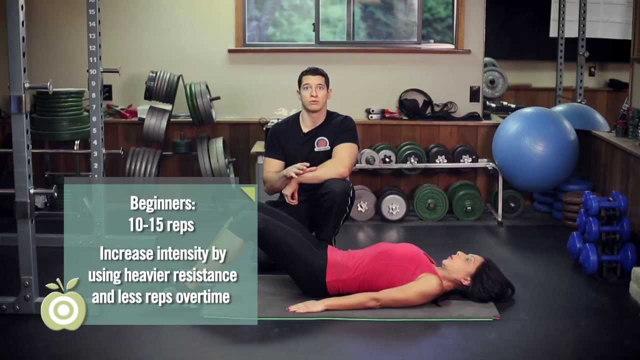 The Glute Ham Bridge - Empowered Health Fitness Tips - Ep 25 - YouTube