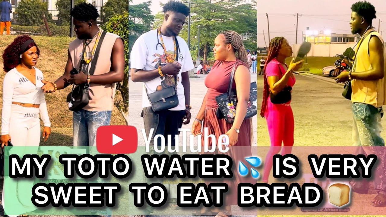 MY TOTO WATER 💦 IS VERY SWEET TO EAT BREAD 🍞 - YouTube