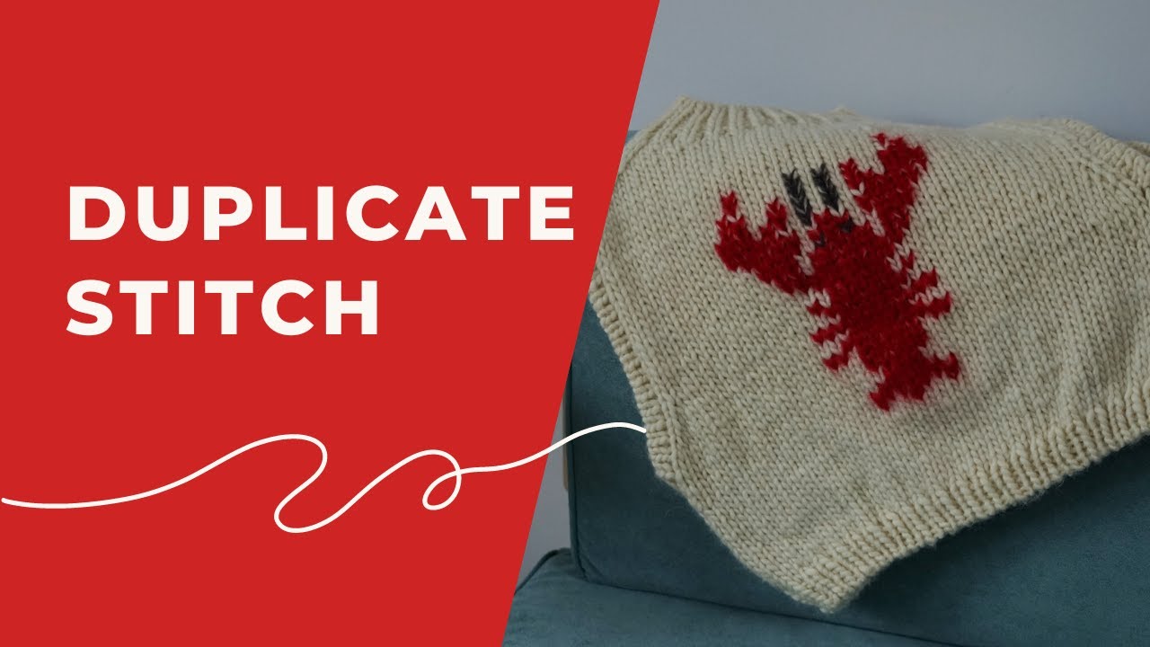 How To | Design your own embroidery pattern for knitwear | Duplicate ...