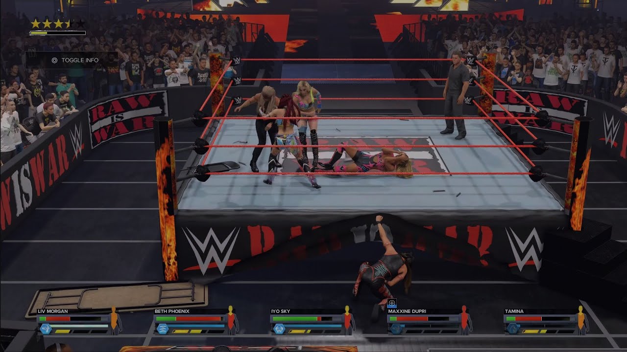 WWE 2K24: Women's Fatal 5-Way Extreme Elimination Championship Match ...