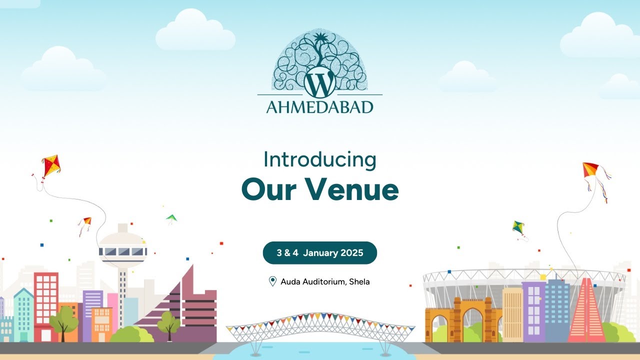 WordCamp Ahmedabad 5.0 - Venue - YouTube