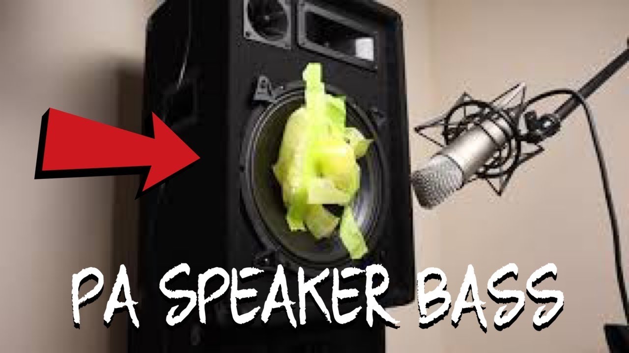 PA Speaker Reece Bass Sound Design Drum and Bass in Ableton Live ...