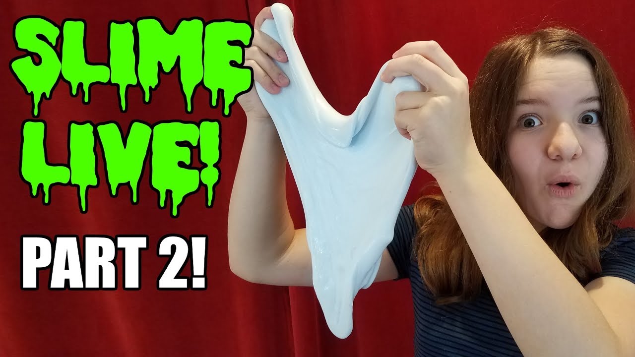 Instant Slime LIVE part 2! Babyteeth More - YouTube