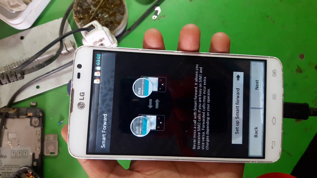 Lg D686 First time Phone start up Guide - YouTube