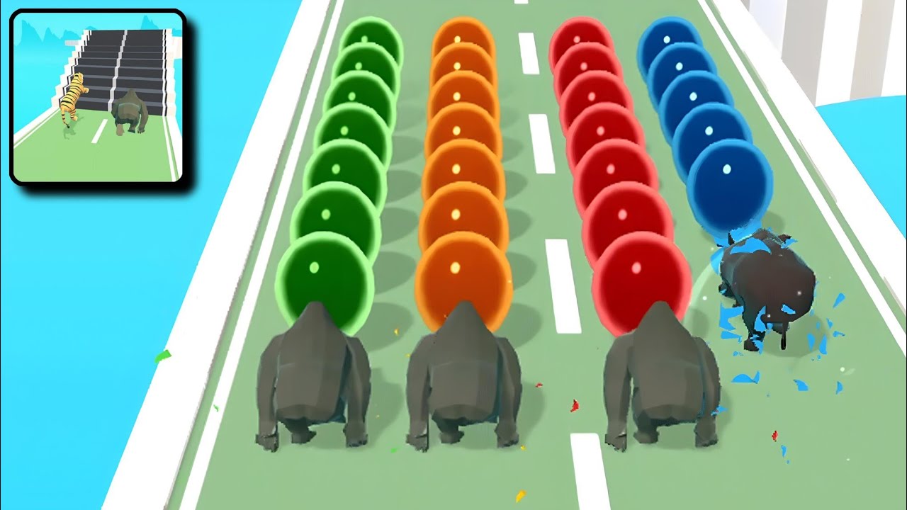 Animal Racing Gameplay walkthrough [ANDROID/iOS] #gameplay - YouTube