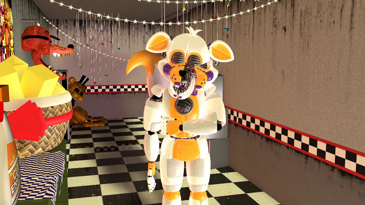 (c4d/Fnaf) Lolbit voice short - YouTube