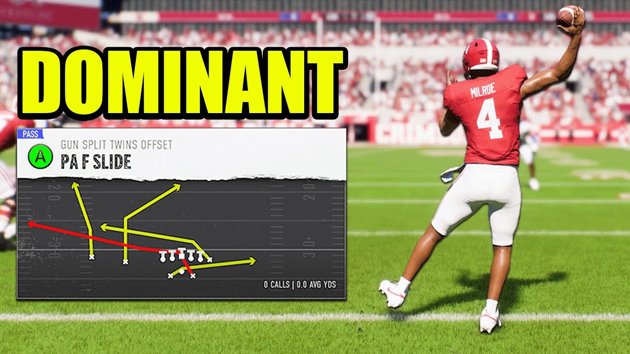 How To Run The Perfect Alabama Offense, FULL SCHEME | College Football ...