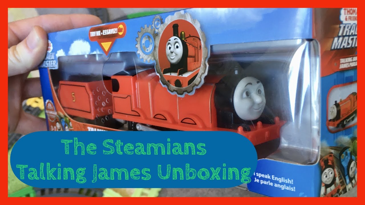 The Steamians - Talking James Unboxing - YouTube