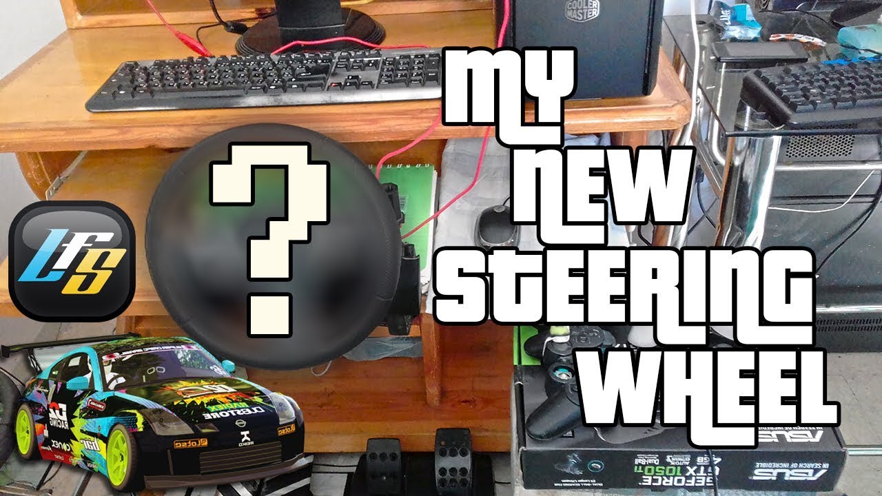 "MY NEW STEERING WHEEL + TESTING IT IN LFS" - YouTube