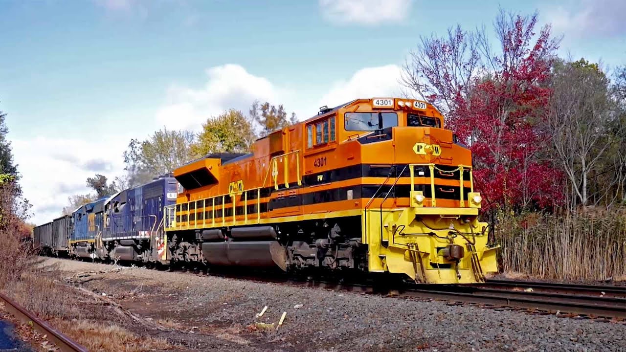 SD70M-2 on CSO-1 (2017/10/26) - YouTube