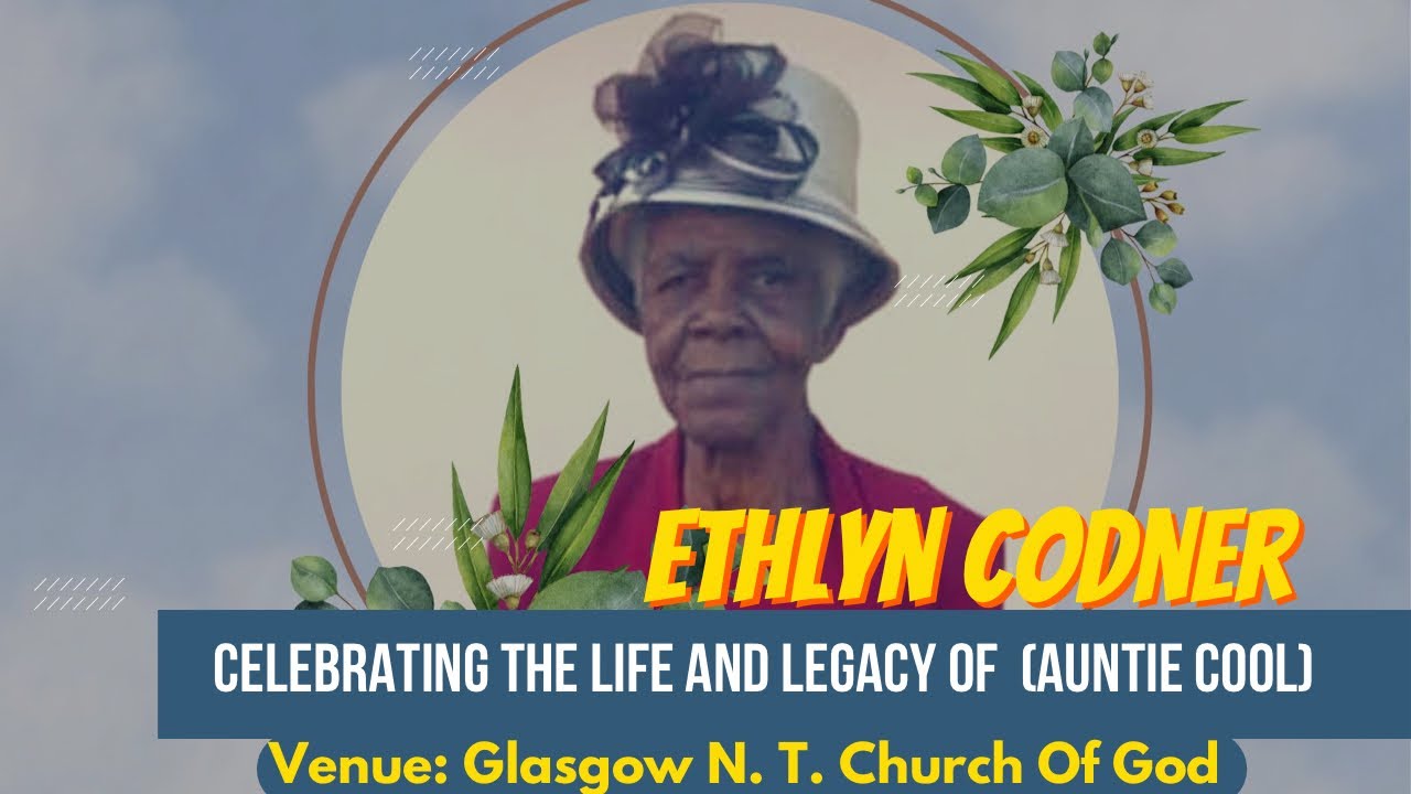 Thanksgiving Service for the Life of Ethlyn Codner (Auntie Cool) - YouTube