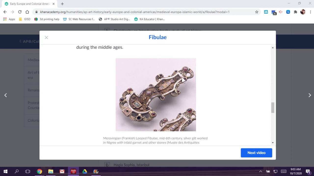 Merovingian (Frankish) Looped Fibulae - YouTube