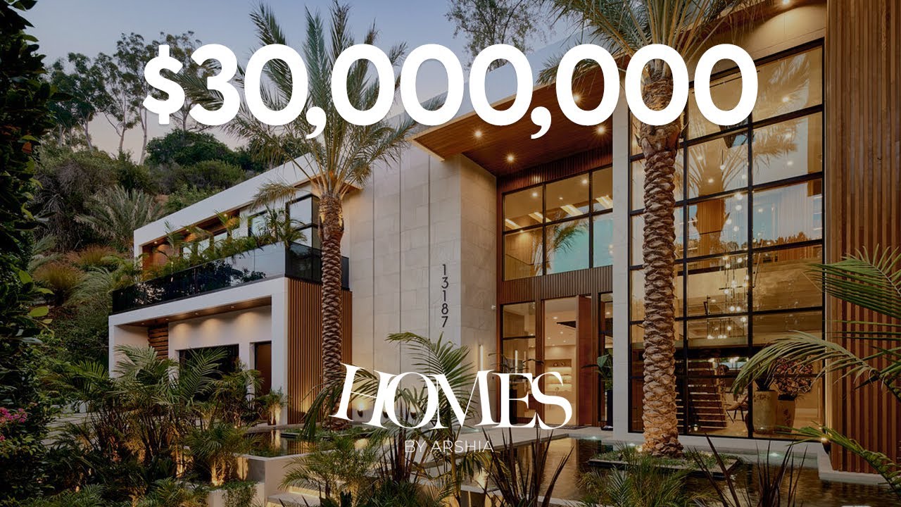 Inside This $30,000,000 Mansion/Resort in Brentwood, CA - YouTube