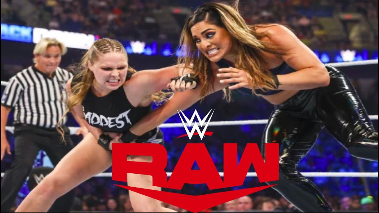 Raquel Rodriguez battles Ronda Rousey | Raw June 26 2023 | WWE RAW ...