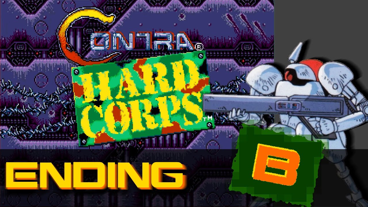 Contra : Hard Corps - Browny - Ending B - YouTube