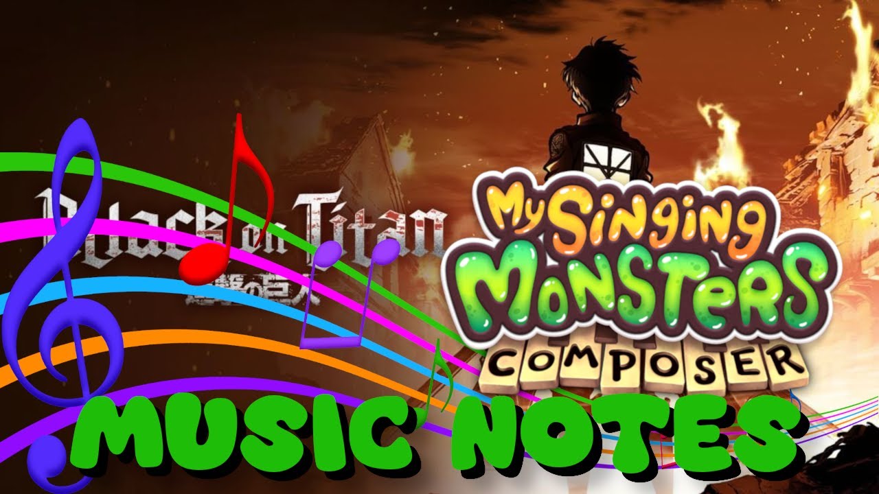 Attack On Titan "Music Notes" - MSM Composer - YouTube
