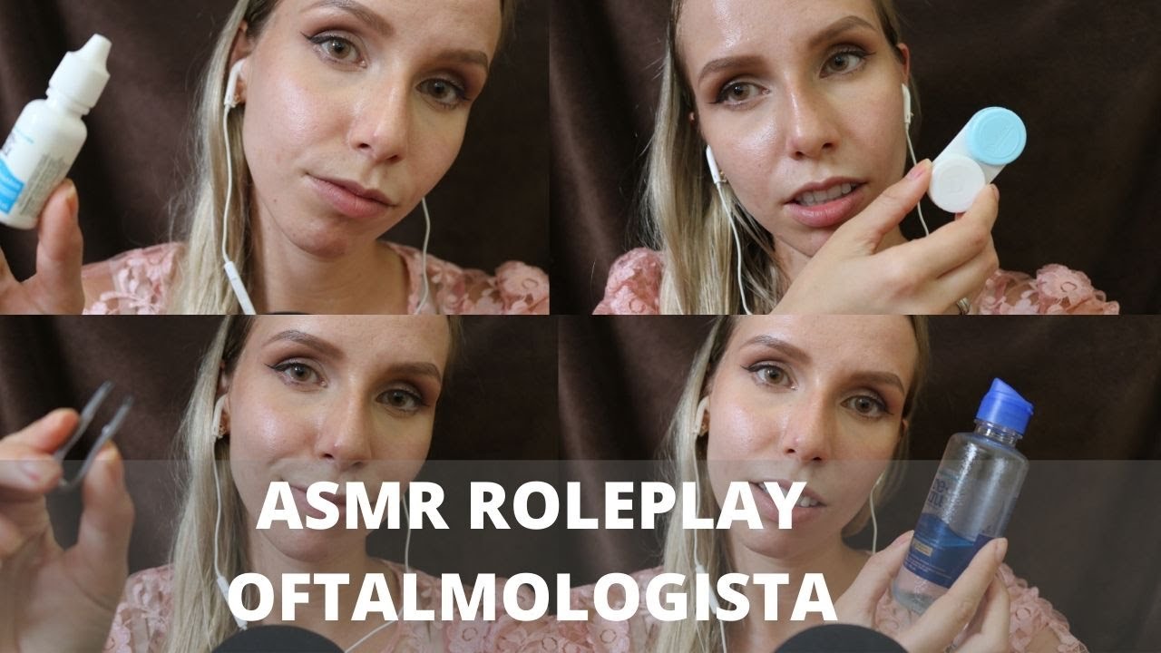 ASMR ROLEPLAY OFTALMOLOGISTA - Bruna ASMR - YouTube