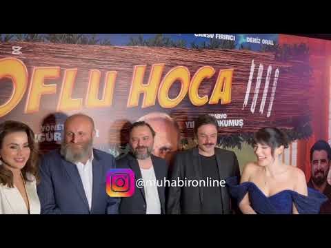 Oflu Hoca 4 filminin galasında Çetin Altay ve Ufuk Özcan herkesi gülmekten kırdı geçirdi