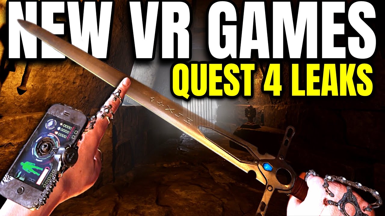 NEW VR GAMES & VR NEWS (Quest 4 Leaks) Meta Quest 3, PSVR2 & PCVR - YouTube