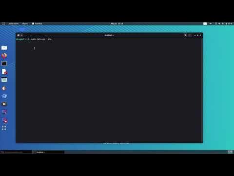 Delete user from linux or kali linux by terminal command - YouTube