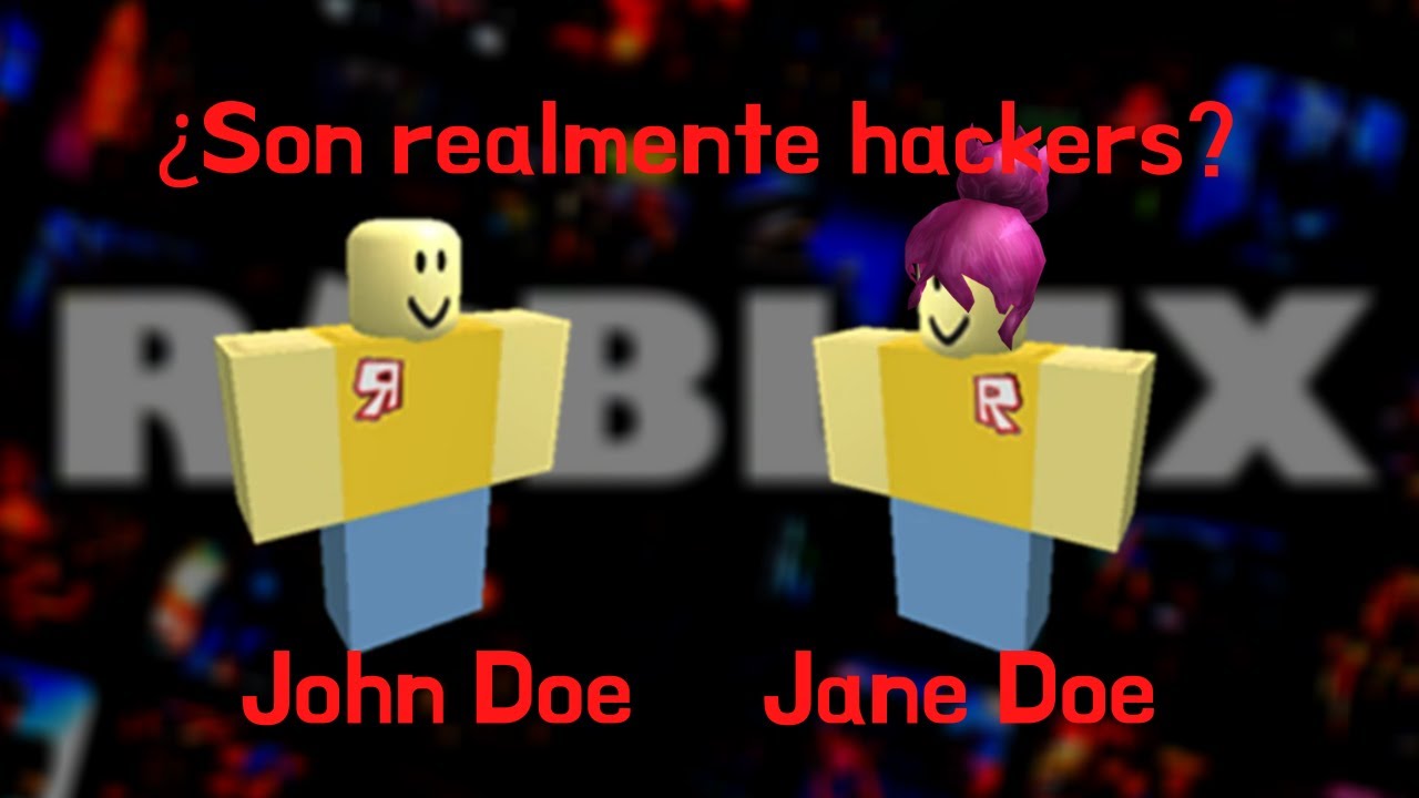 La verdad sobre John Doe y Jane Doe- ¿Son realmente hackers? - YouTube