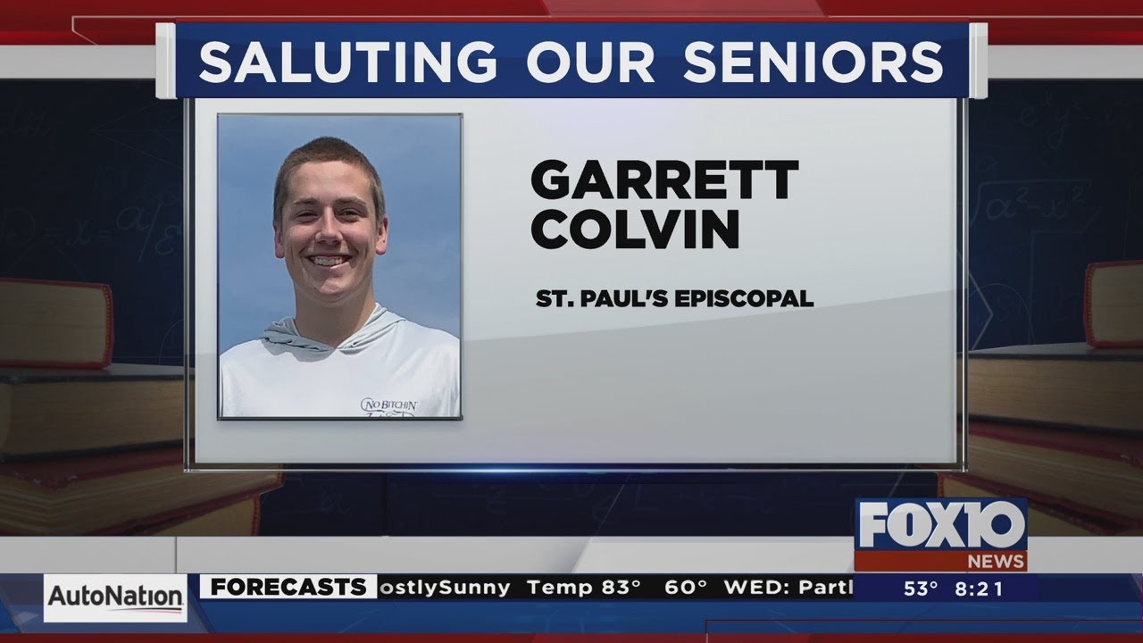 Saluting Our Seniors: Garrett Colvin and Lauren Deane - YouTube