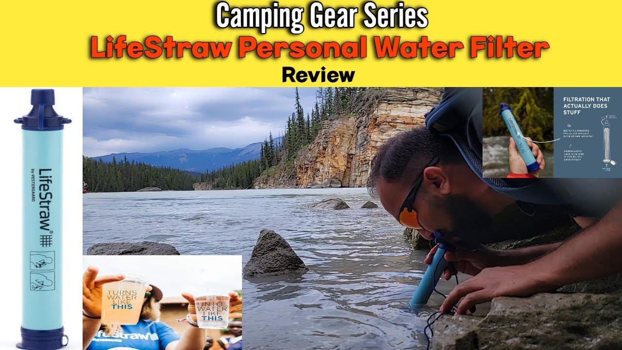 LifeStraw Personal Water Filter for Camping | Review - YouTube