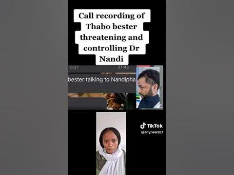 Leak audio between Thabo and Dr Nandi - YouTube