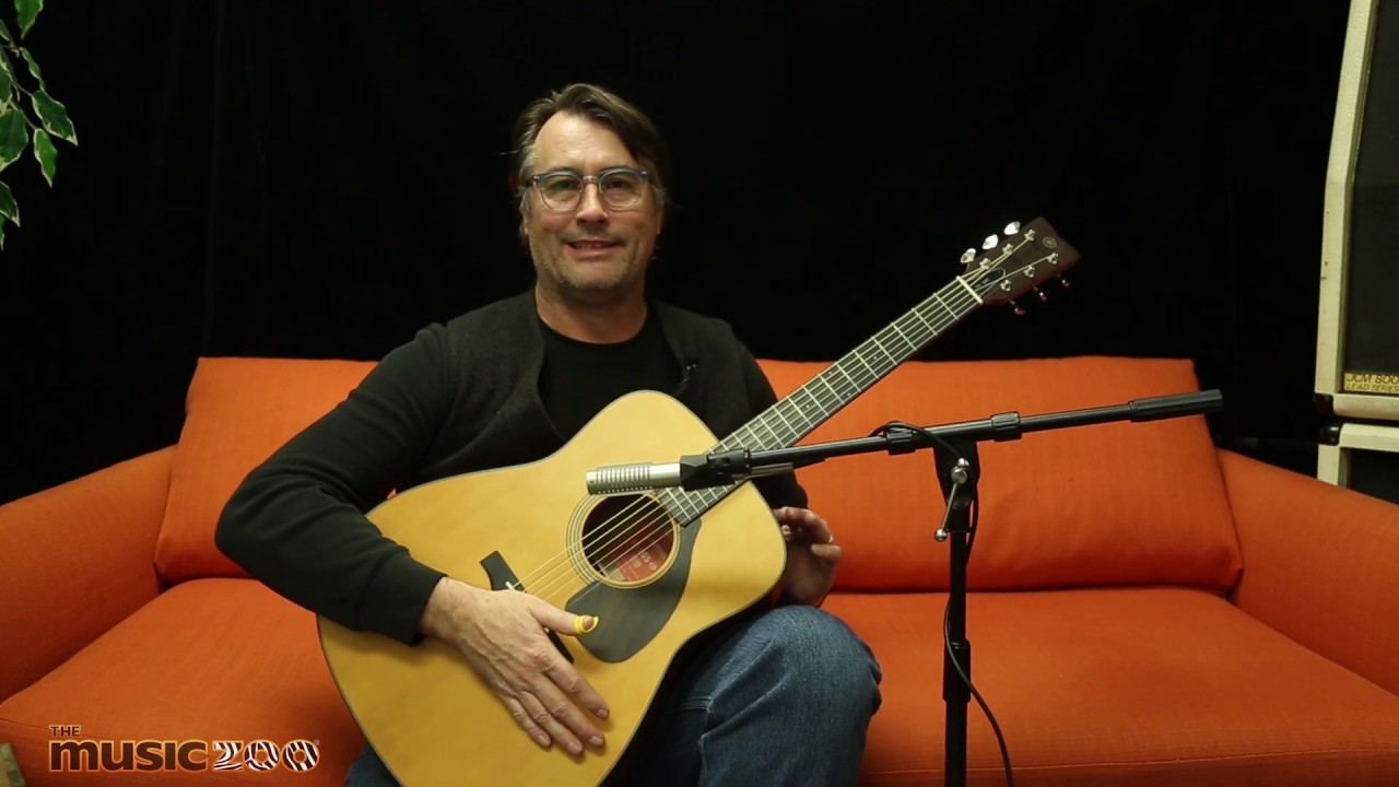 Yamaha Red Label FG5 Concert Acoustic Guitar Demo with Carl Tosten at ...