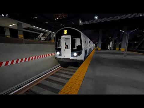 PTA Subway: Callaghan Lines PST11 Q train leaves Ridgeworth Island - YouTube