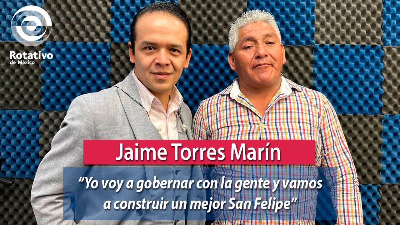 Jaime Torres Marín | Yo voy a gobernar con la gente y vamos a construir ...