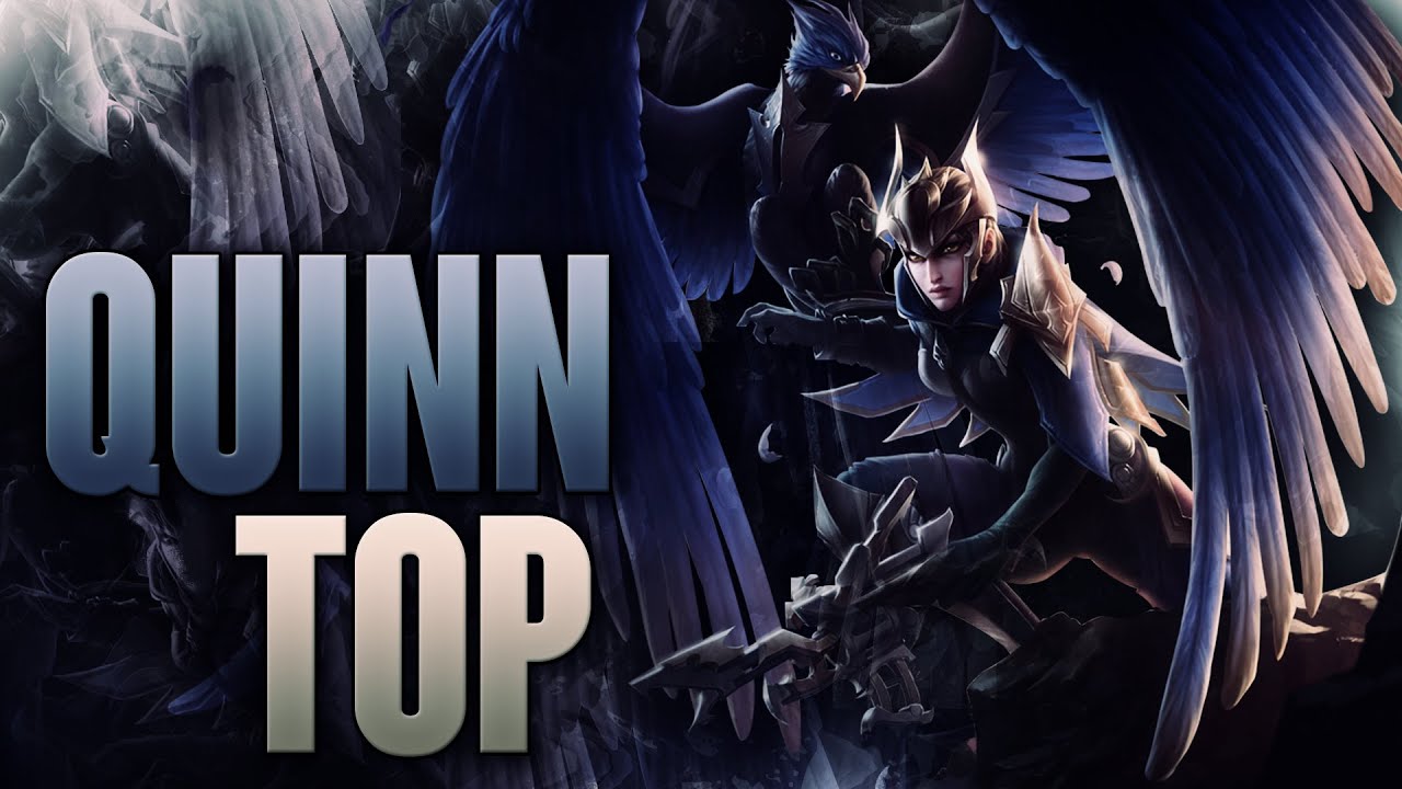 QUINN TOP - League Of Legends Full Game - Quinn stinks! [:- - YouTube