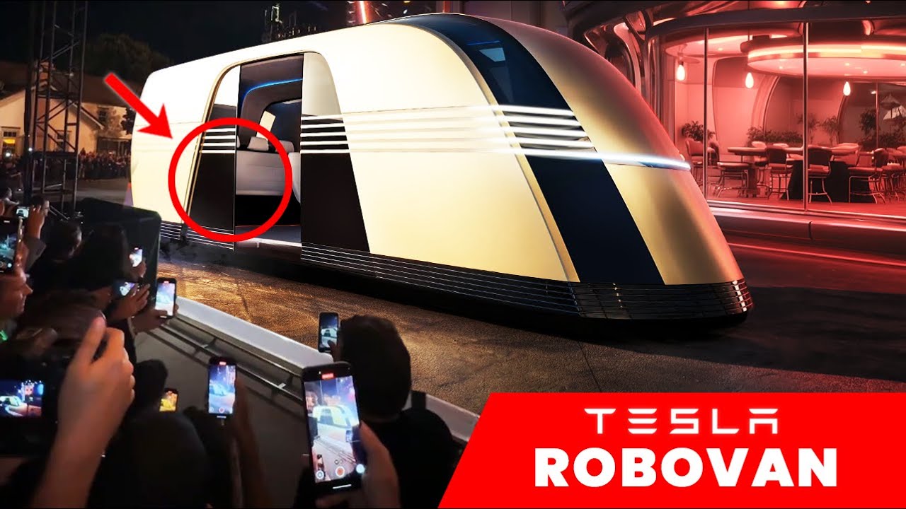 Tesla RoboVan Elon’s Game Changer for the Future - YouTube