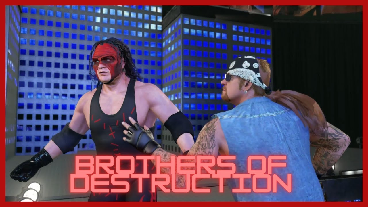 Kane And Undertaker Brothers Of Destruction Entrance