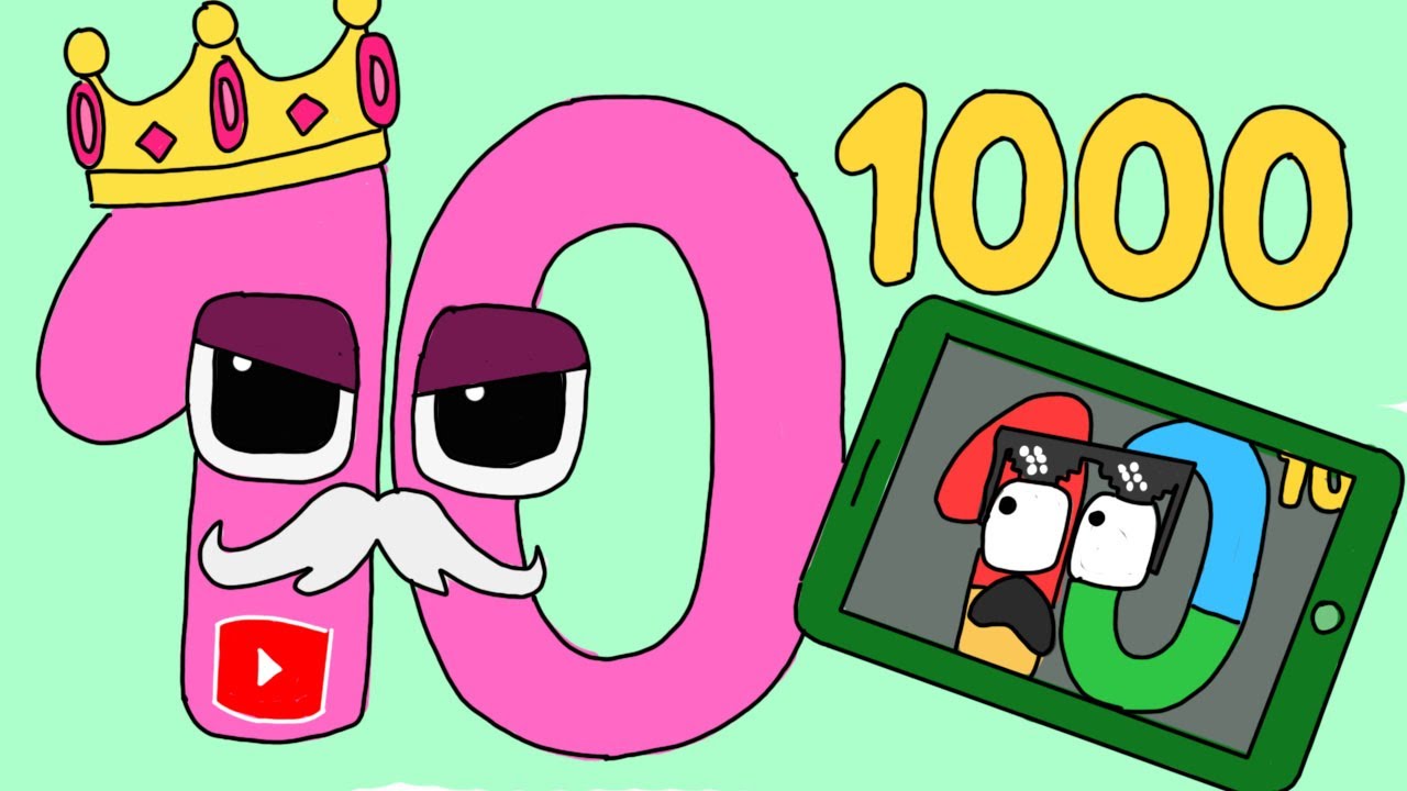 GoogleChime ground googol | Wonderland number fanmade coloring story ...