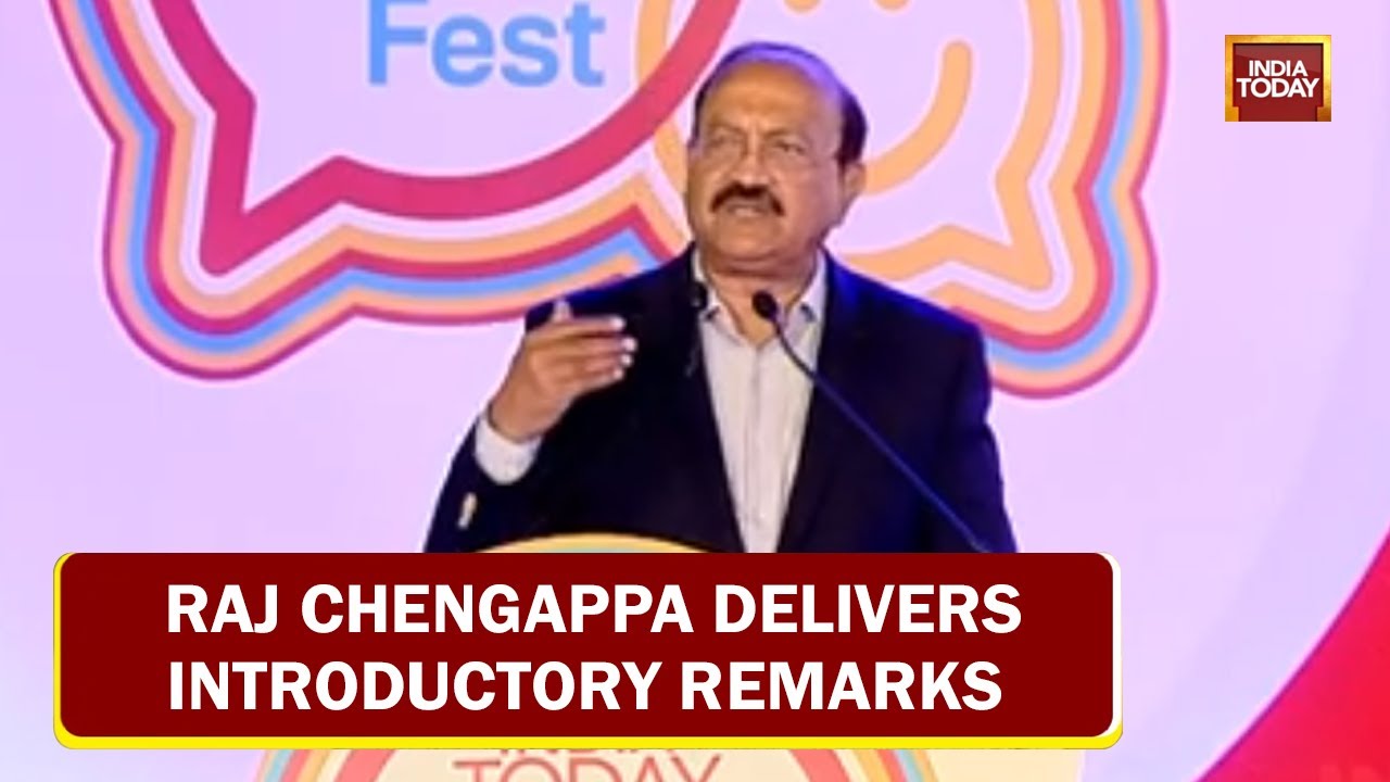 India Today-RPG Happiness Fest 2022: Raj Chengappa Delivers ...