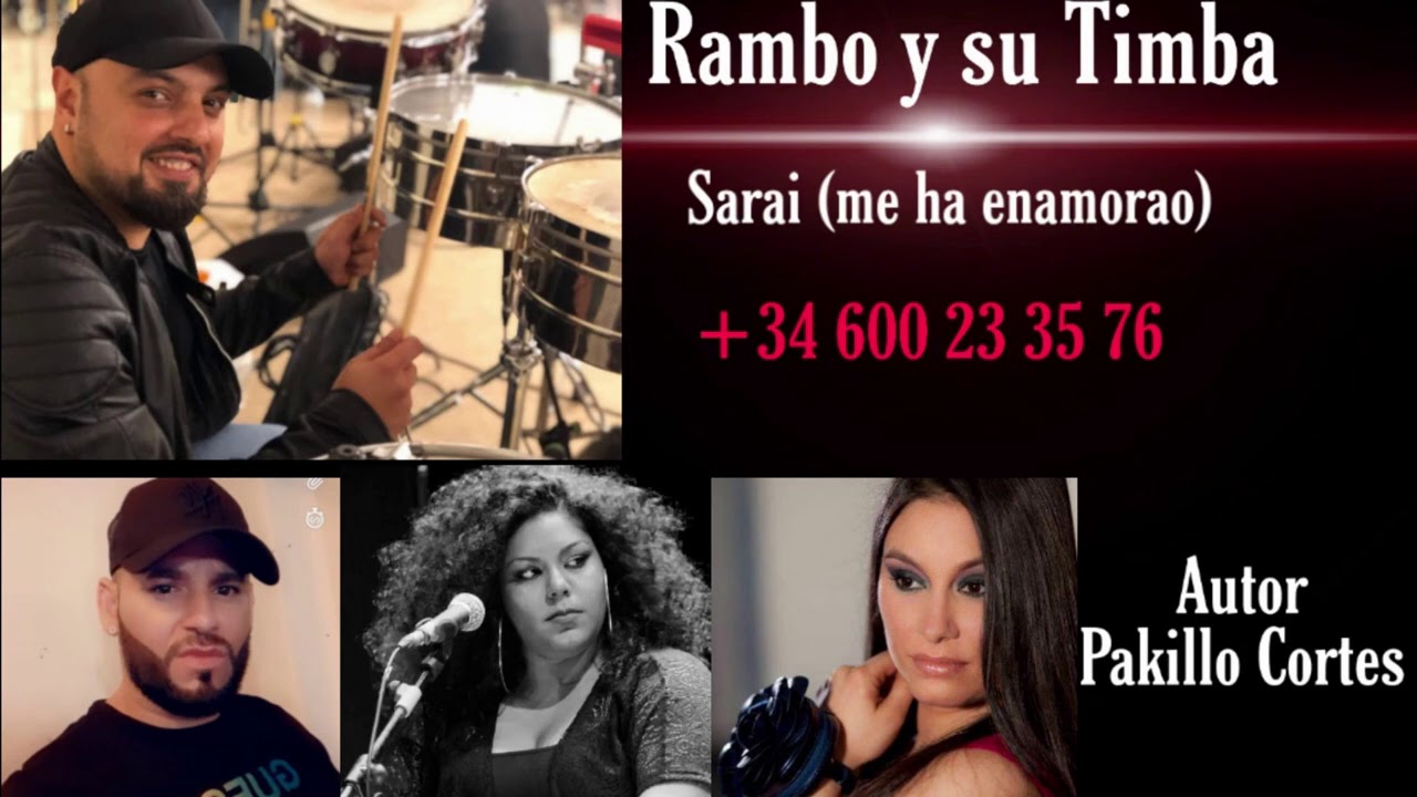 RAMBO Y SU TIMBA VICENTE DE MONTPELLIER ANGELA BAUTISTA ALBA LA NEGRA ...