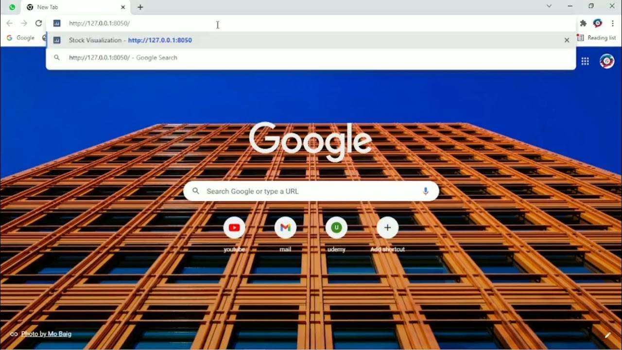 Visualizing and forecasting stocks using dash - YouTube