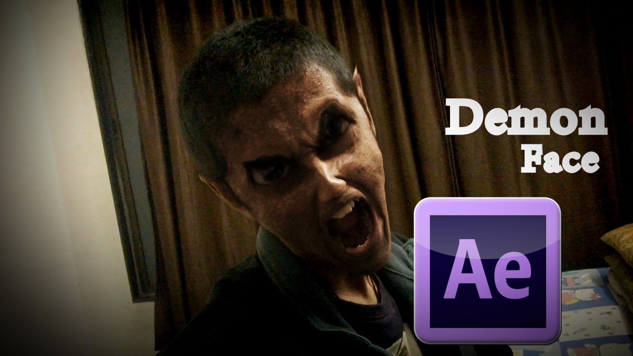 Demon Face VFX || After Effects xD - YouTube