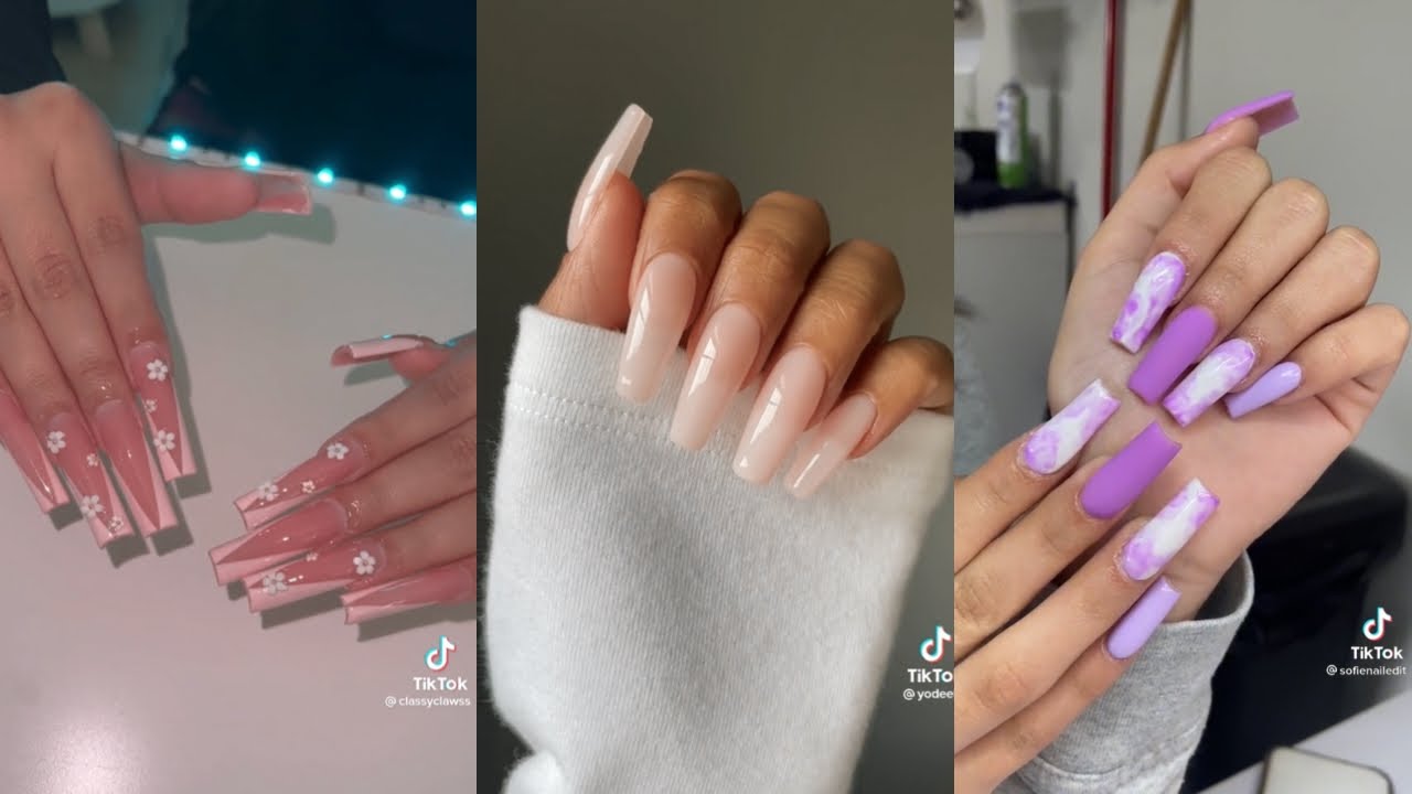 Satisfying nail videos - YouTube