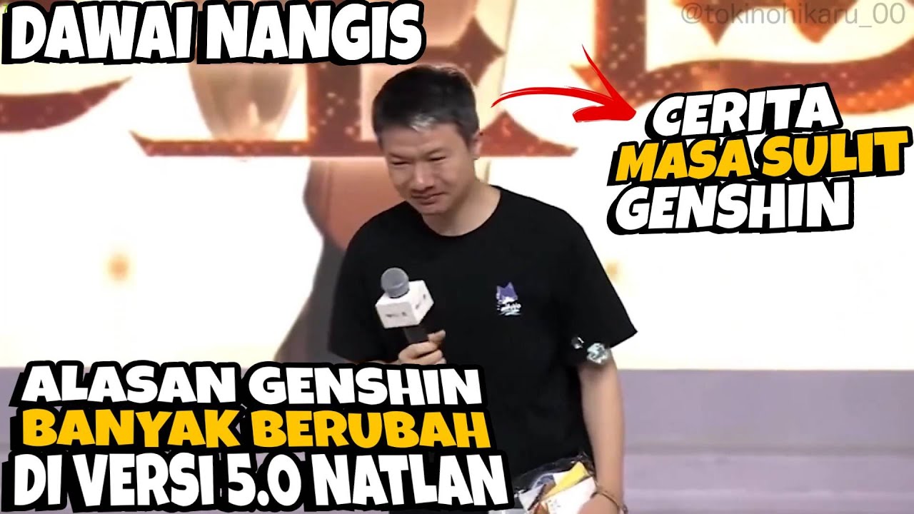 OM Dawei Sampai Nangis 😭 Curhatan Dawei Tentang Masa Sulit Genshin Impact - YouTube