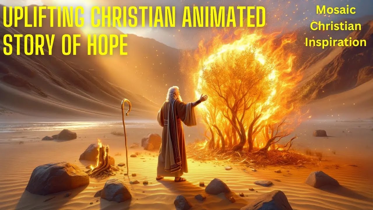 Divine Flames The Calling of Moses An Uplifting Animated Christian ...
