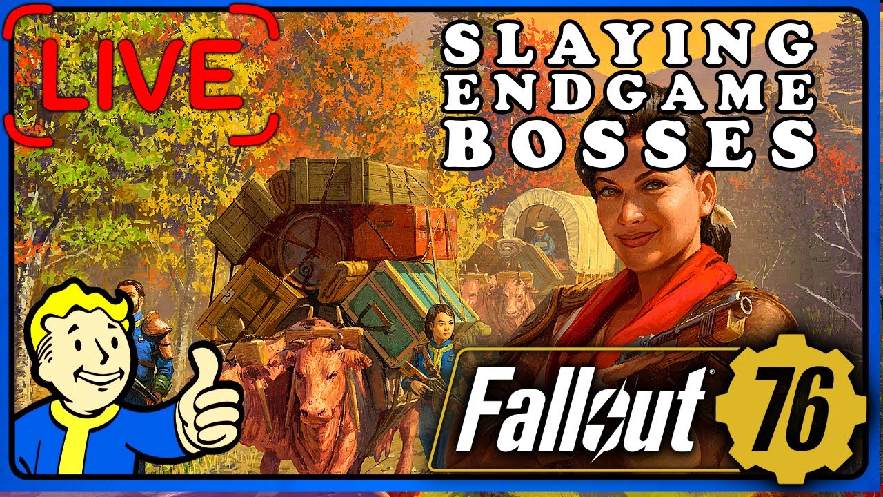 Fallout 76: Farming Endgame Bosses. Upgrading Thorn Melee Build. - YouTube