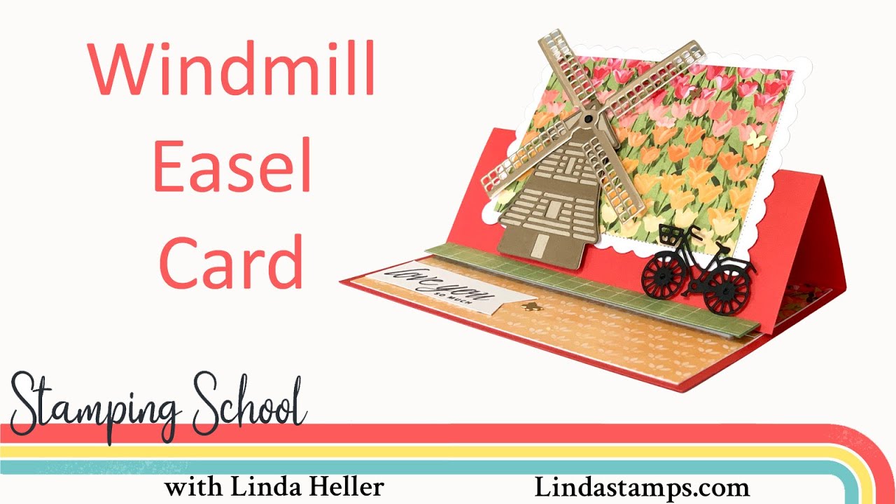 Windmill Easel Card - YouTube