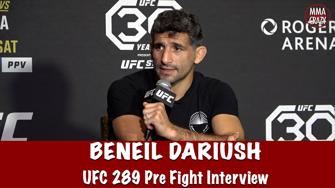 Full Beneil Dariush Pre Fight interview “I am not afraid of his ...