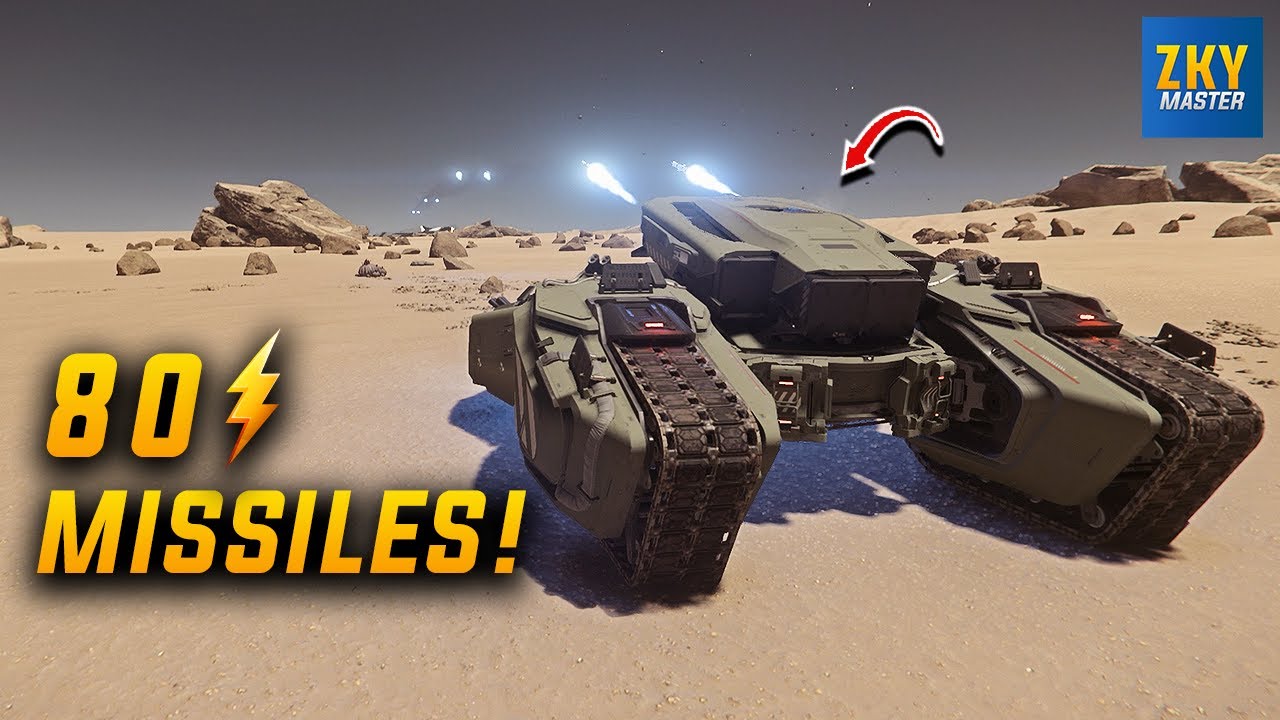 Storm of Missiles: Anti-Aircraft Tank with 80 Missiles - Tumbril Storm ...