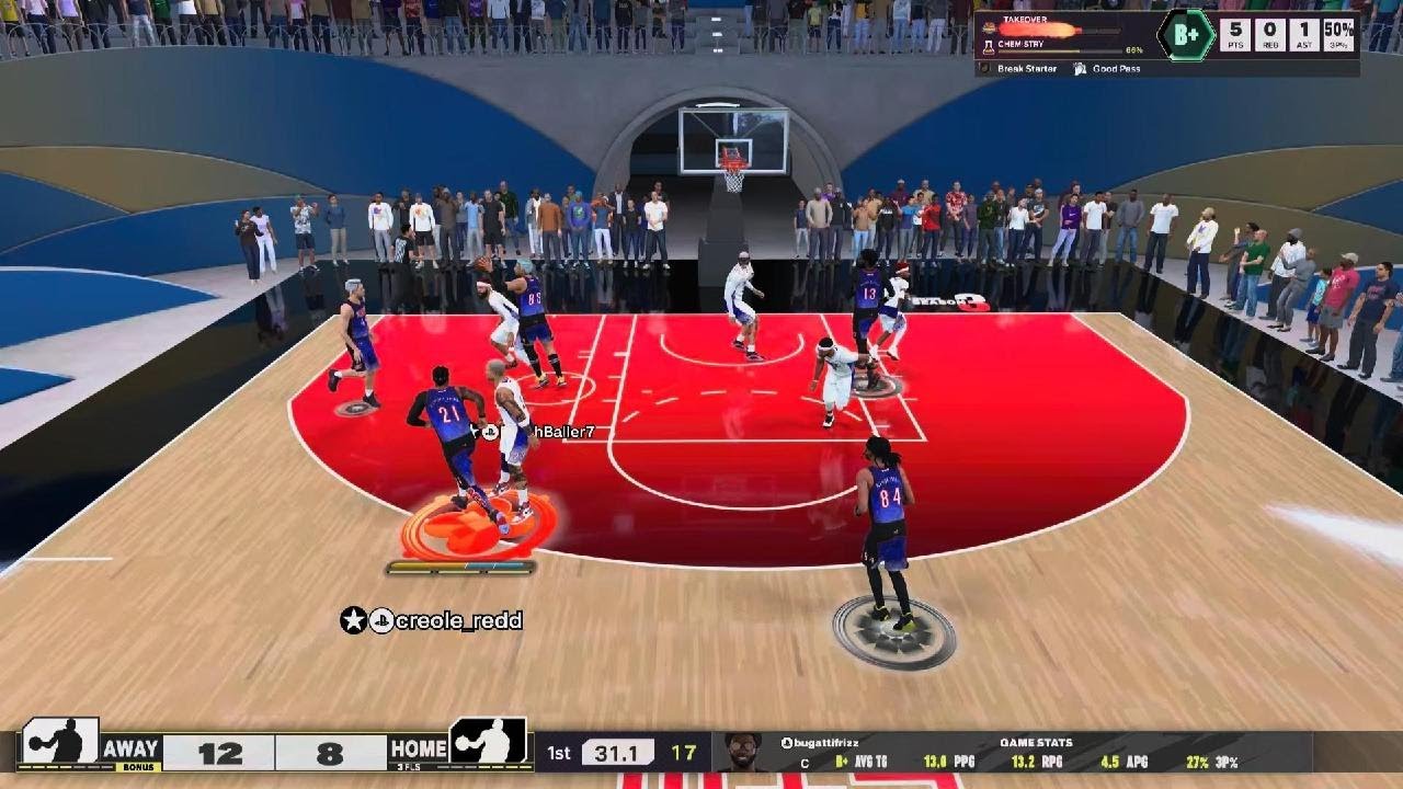 NBA 2K25 The Rec W (POG) w/Littles Blowout Season 3 - YouTube