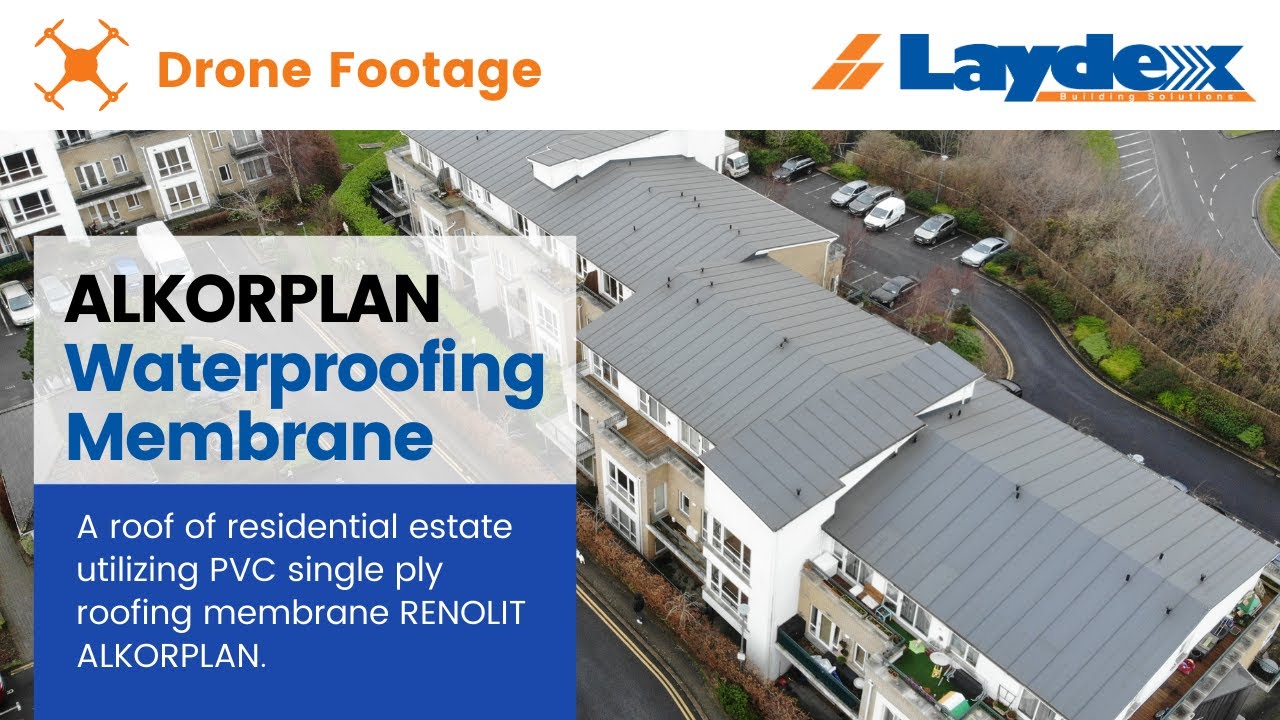 Drone Video - Roofing Project Renolit ALKORPLAN Membrane & ALKORDESIGN ...