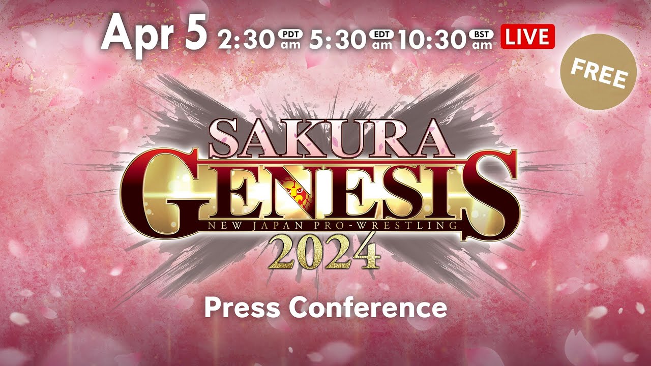 4月5日(金) SAKURA GENESIS 2024 公開調印式 | Apr. 5th #njSG Presss Conference ...