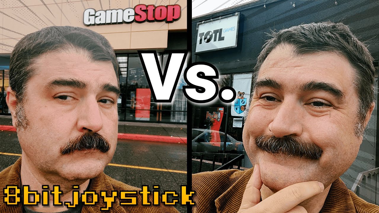 GameStop Retro Vs. REAL Retro Game Store! - YouTube